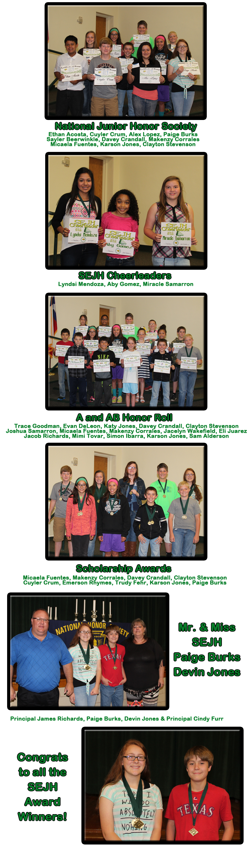Springlake Earth Junior High School Awards Assembly springlake-earth-junior-high-school-awards-assembly